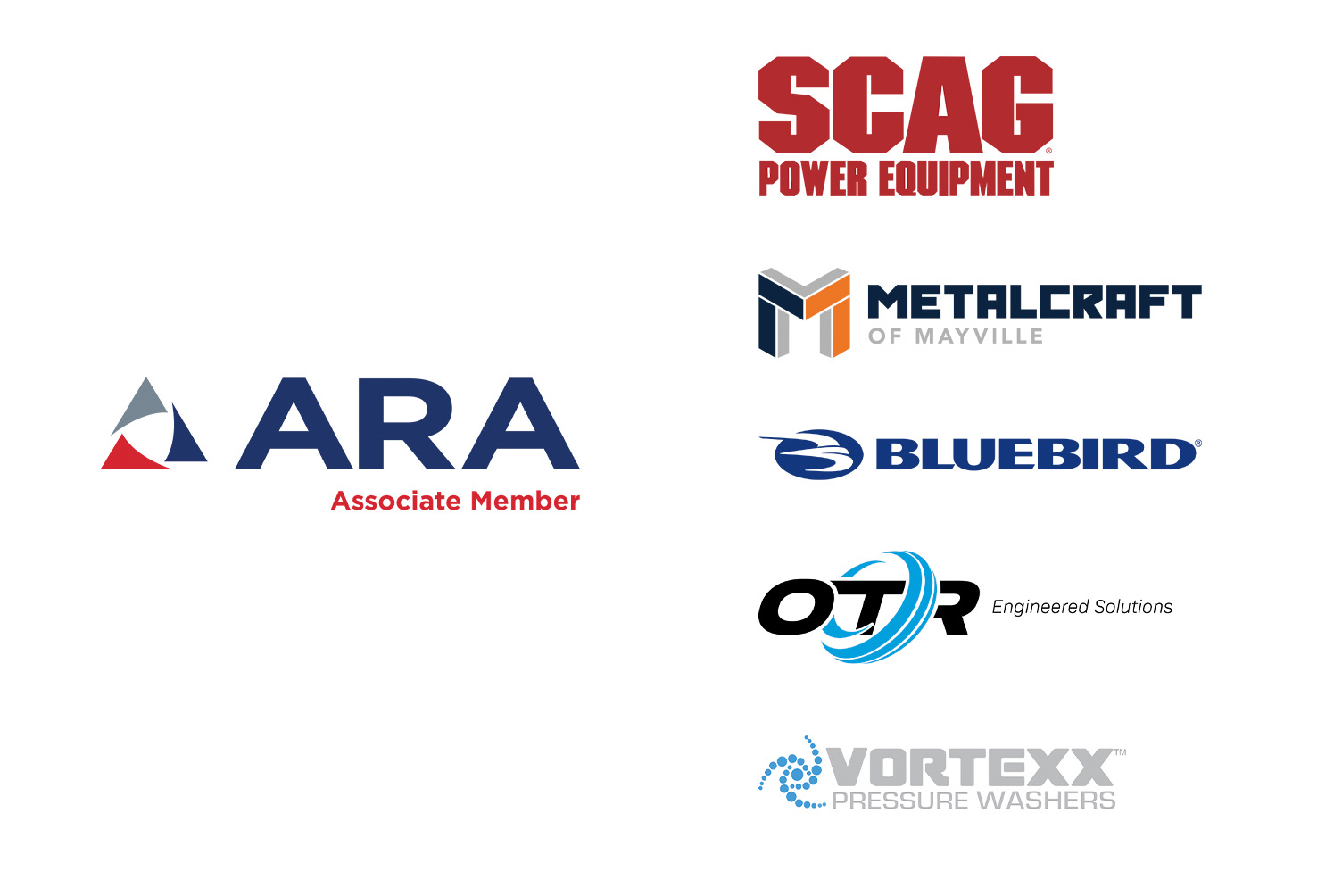 Logos of various industrial and power equipment companies and ...